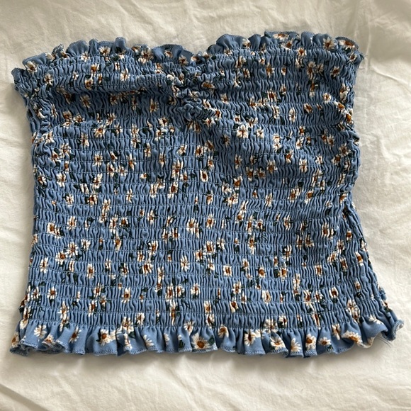 Faded Rose | Tops | Faded Rose Ruffled Tube Top | Poshmark